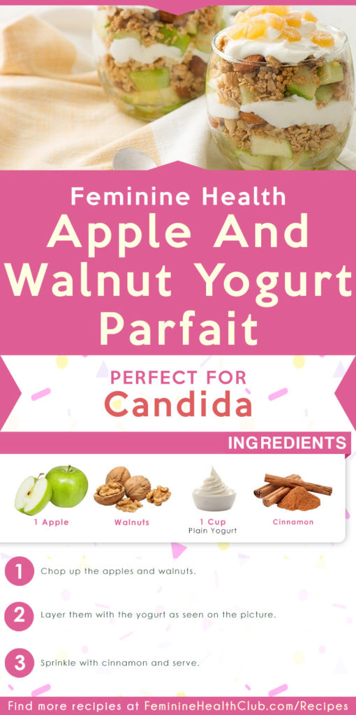 Apple And Walnut Yogurt Parfait Recipe For Candida