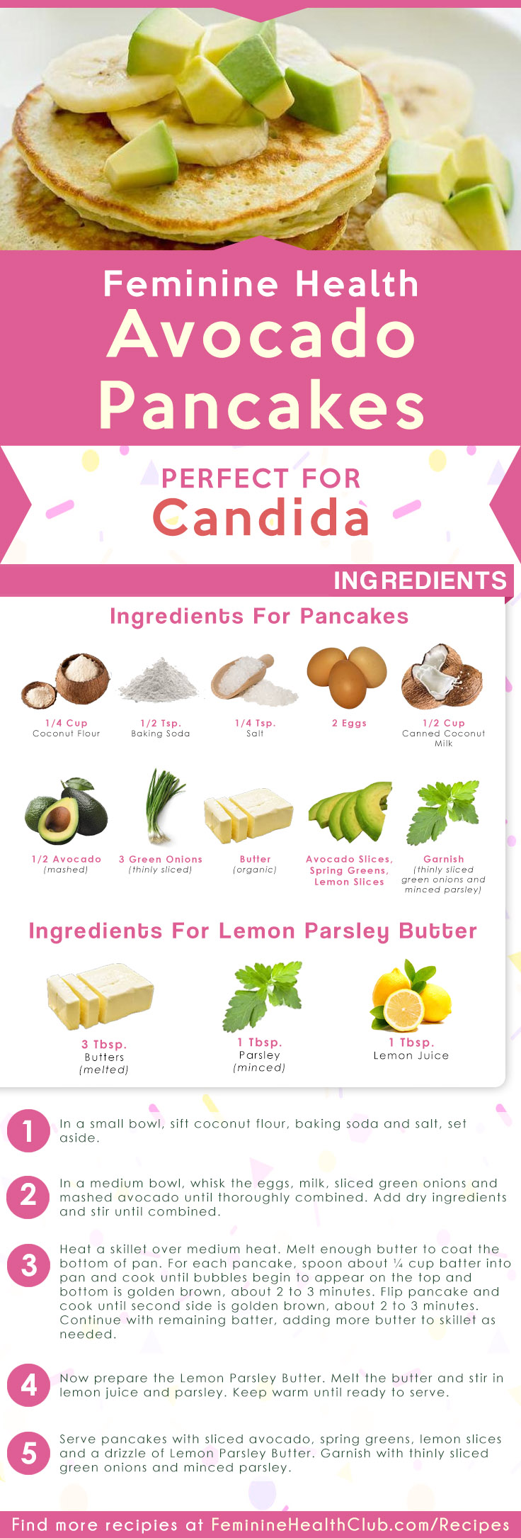 Avocado Pancakes Recipe For Candida