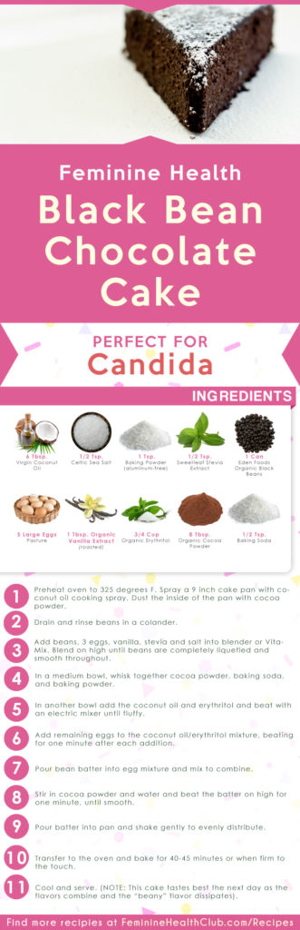 Black Bean Chocolate Cake Recipe For Candida