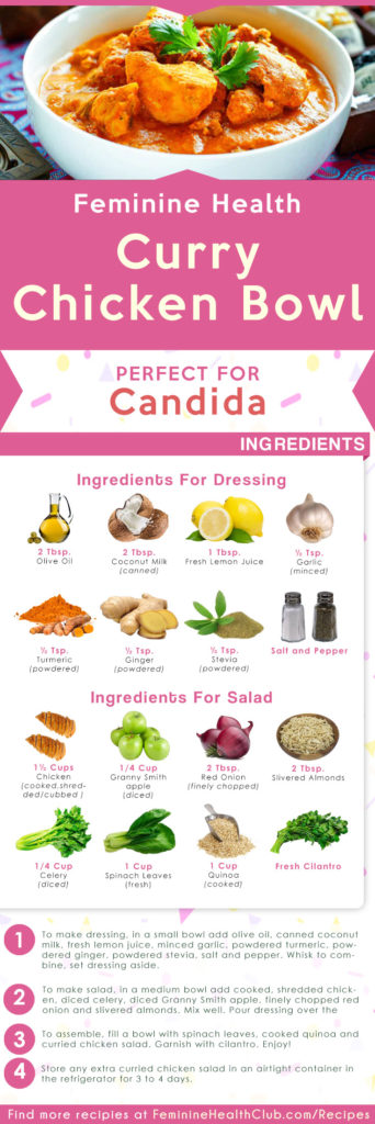 Curry Chicken Bowl Recipe For Candida
