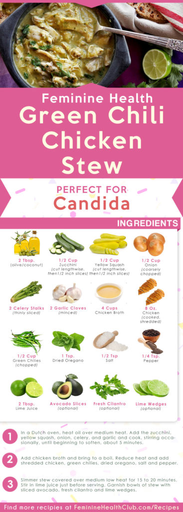 Green Chili Chicken Stew Recipe For Candida
