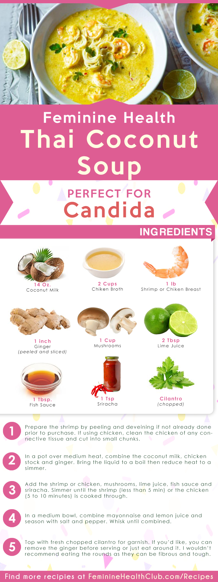 Thai Coconut Soup Recipe For Candida