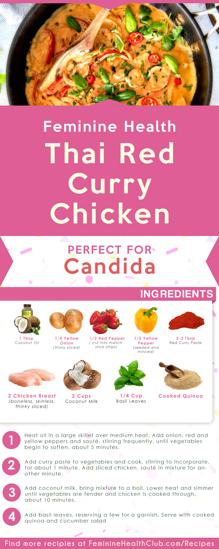 Thai Red Curry Chicken Recipe For Candida