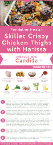 Skillet Crispy Chicken Thighs with Harissa Recipe For Candida