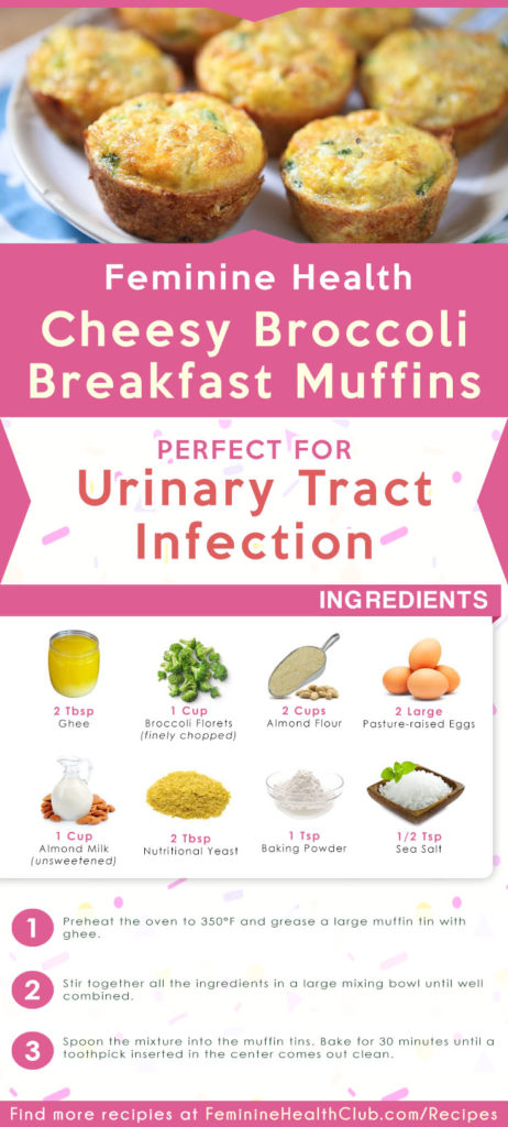 Cheesy Broccoli Breakfast Muffins Recipe For Urinary Tract Infection