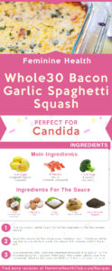 Whole30 Bacon Garlic Spaghetti Squash Recipe For Candida