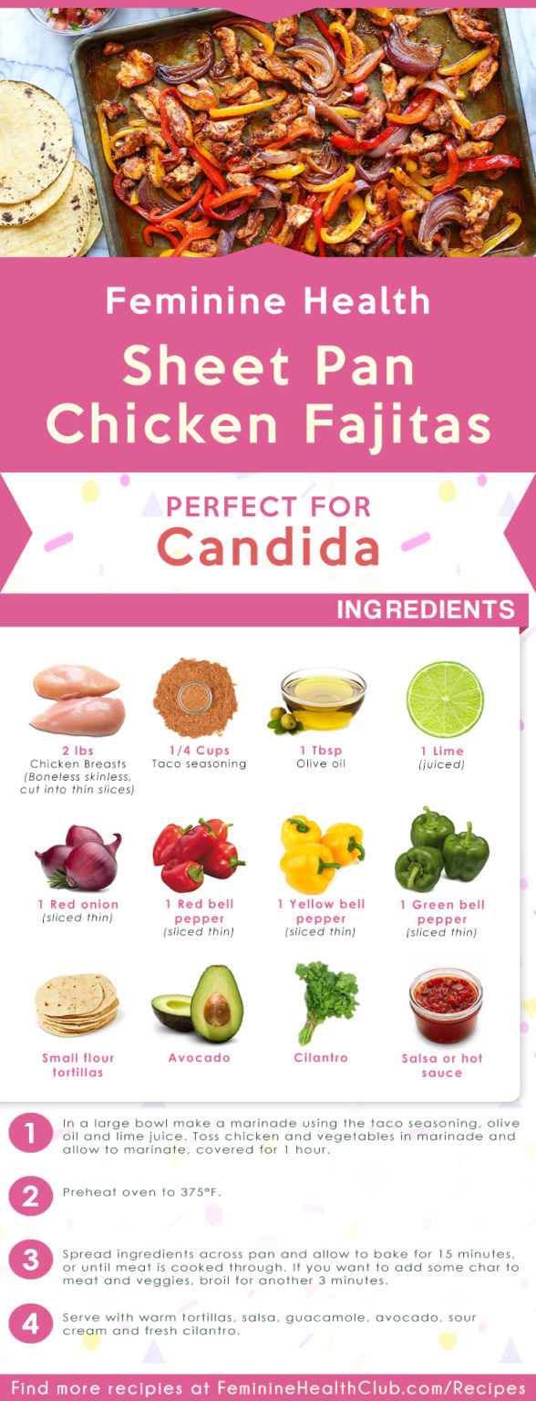 Sheet Pan Chicken Fajitas Recipe For Candida